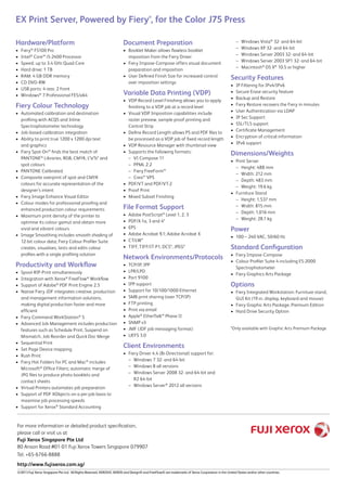 Color J75 server | PDF