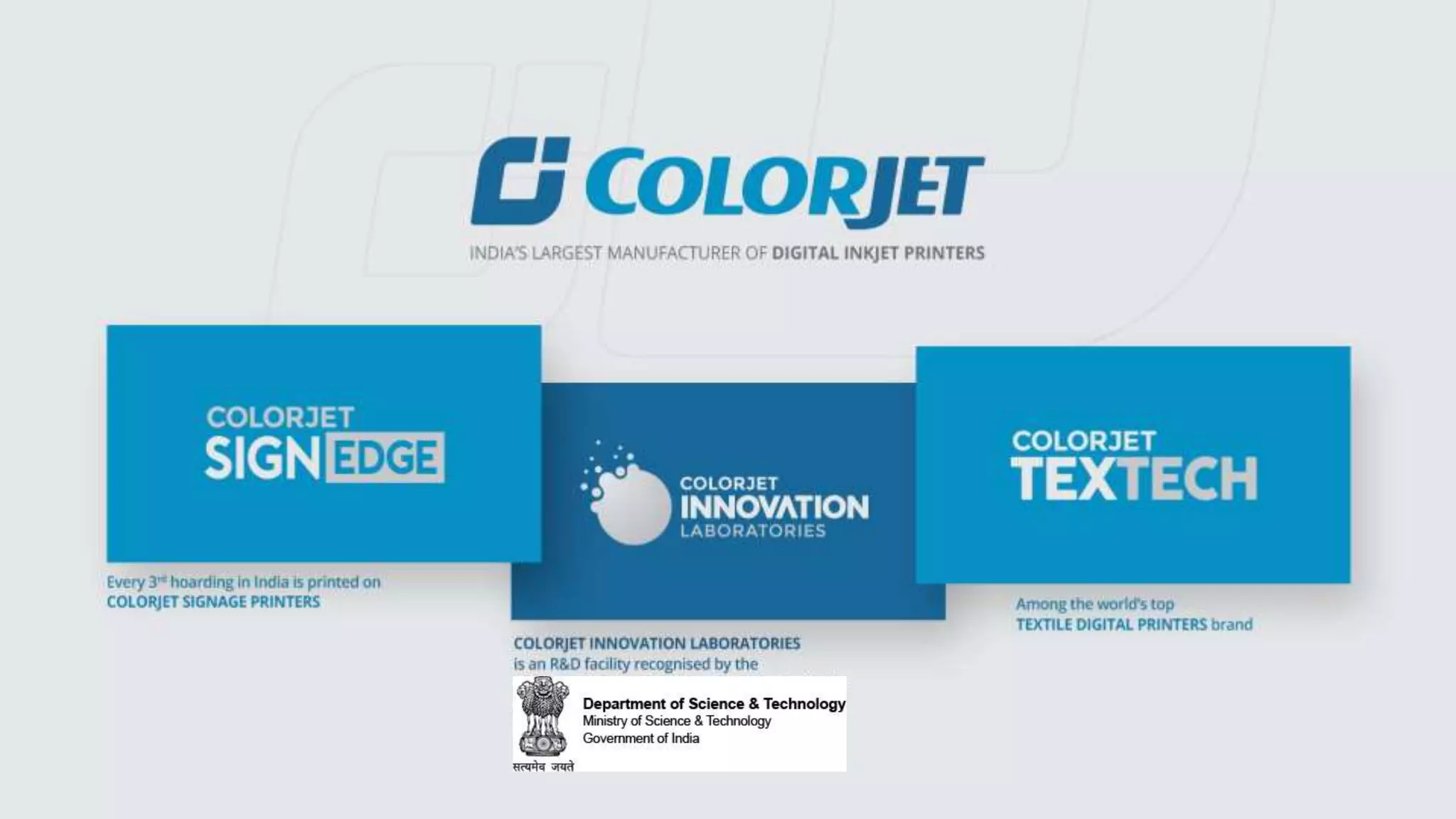 Colorjet Group 2021 international Product Range | PPT