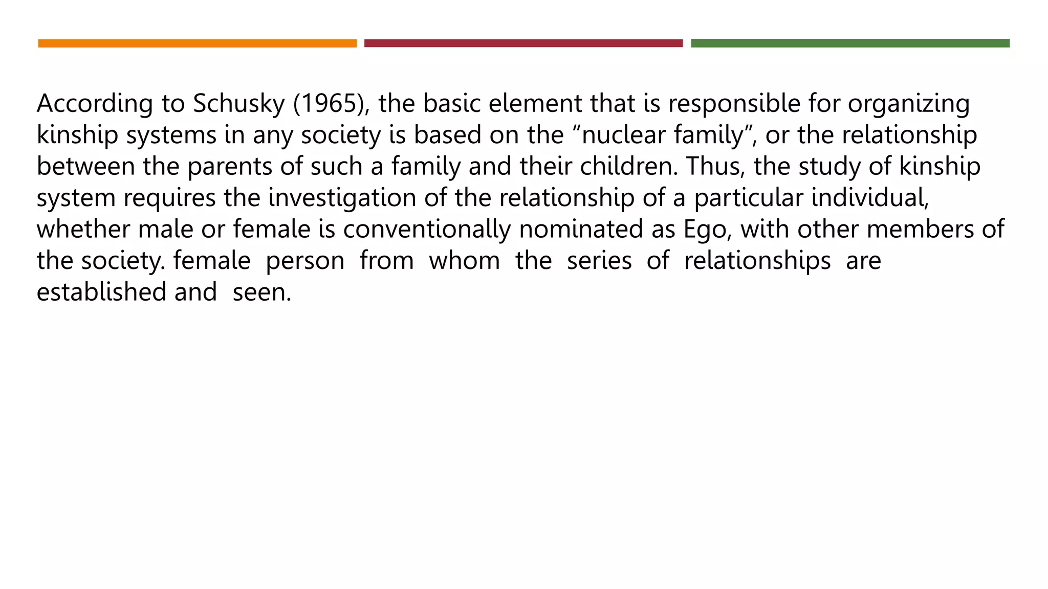 color & Kinship | PPTX