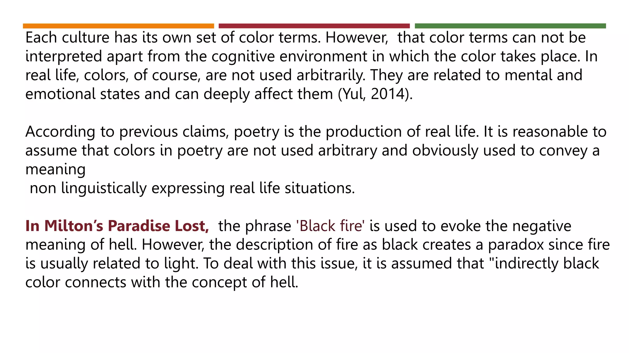 color & Kinship | PPTX