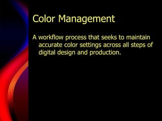 Colormanagement | PPT