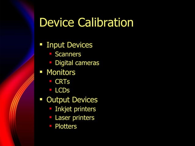 Colormanagement | PPT
