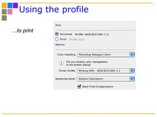 Color Management 201 | PPT