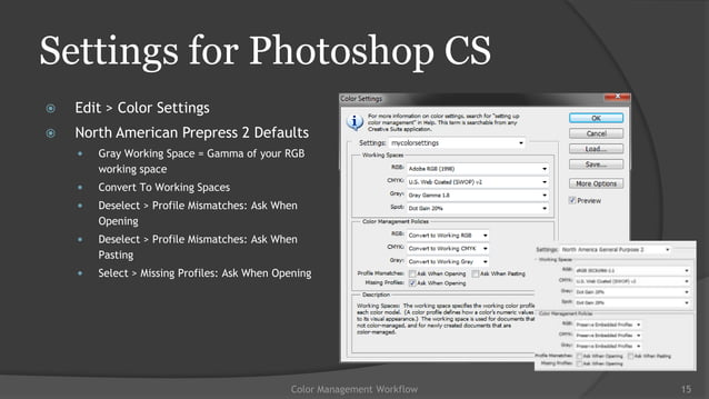 Color Management Workflow | PPT