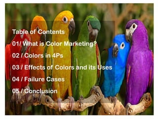 Color marketing | PPTX