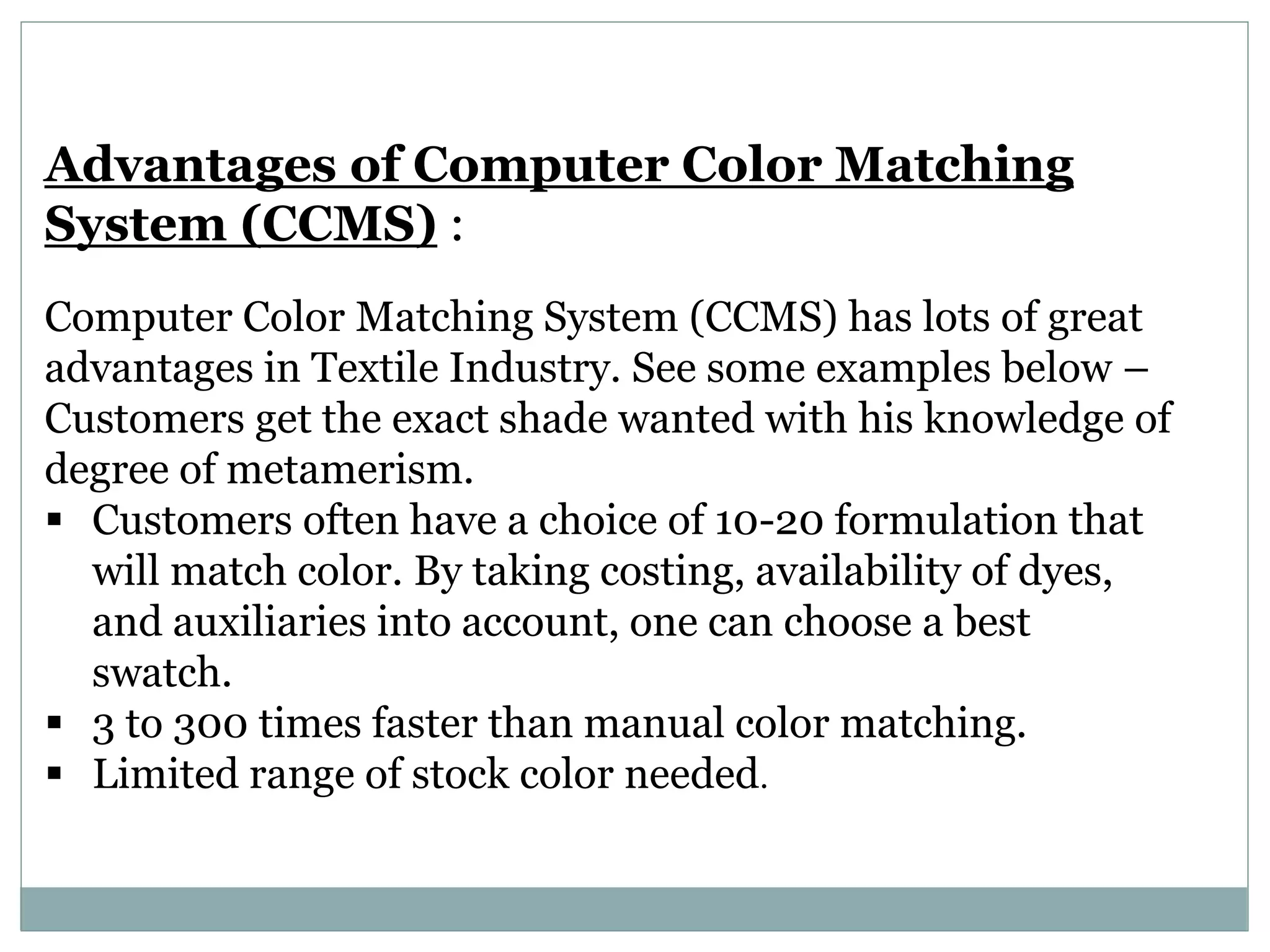 Color matching | PPTX