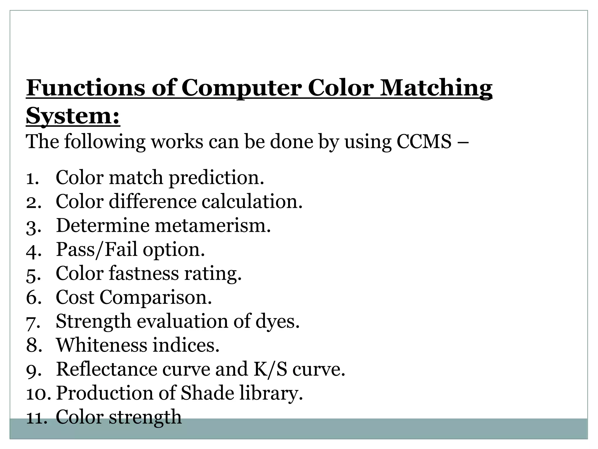 Color matching | PPTX