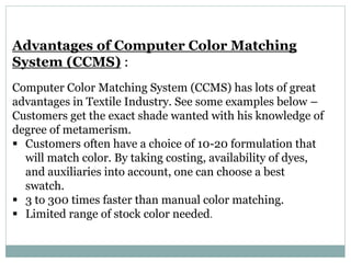 Color matching | PPTX
