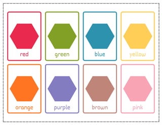 COLOR MATCHING.pdf kids learning materials | PDF | Video Game Genres ...