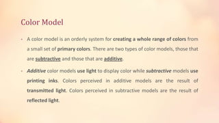 Color Models | PPTX