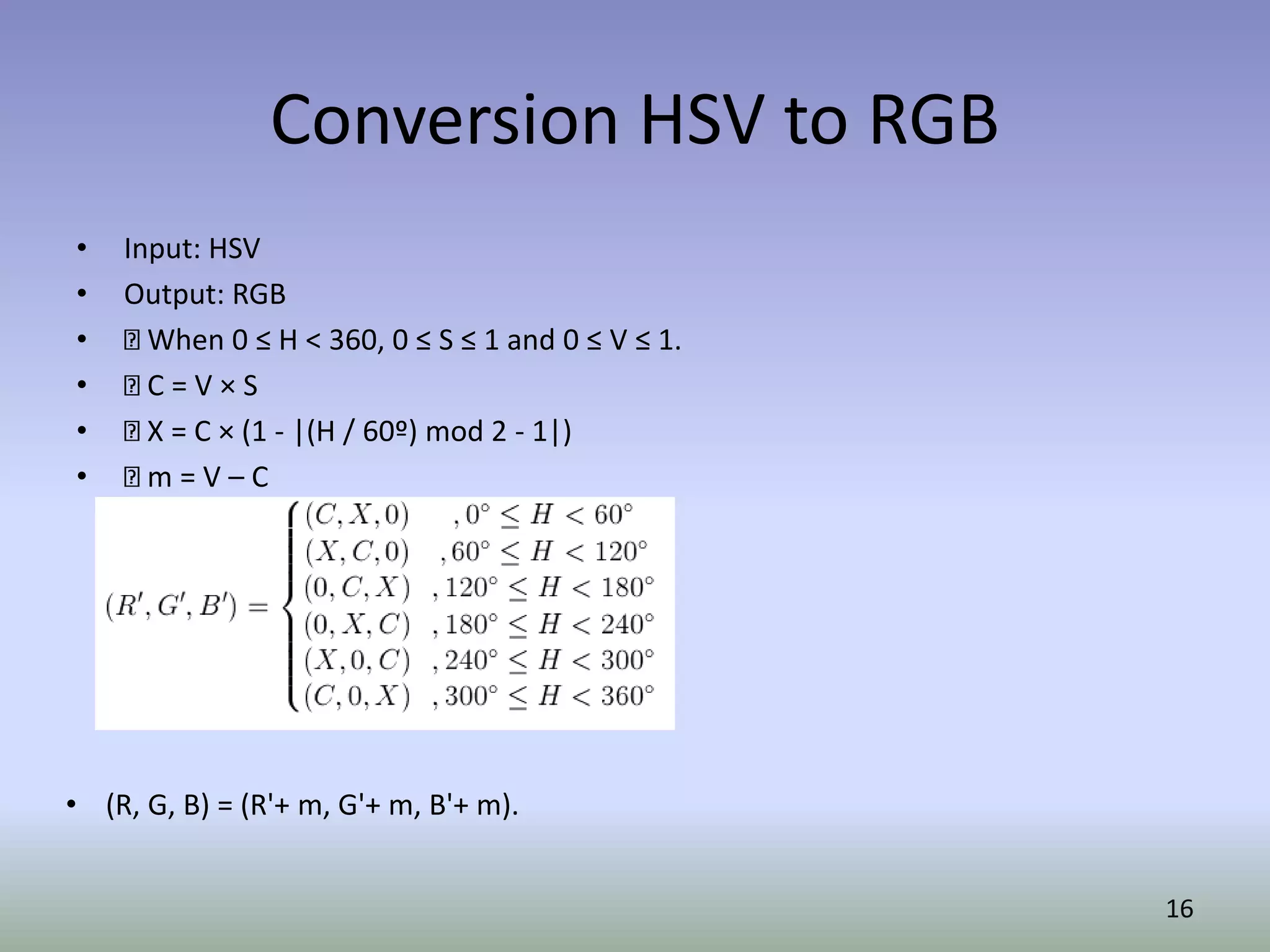 Color model in computer graphics | PPTX