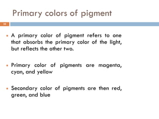 Color models in Digitel image processing | PDF