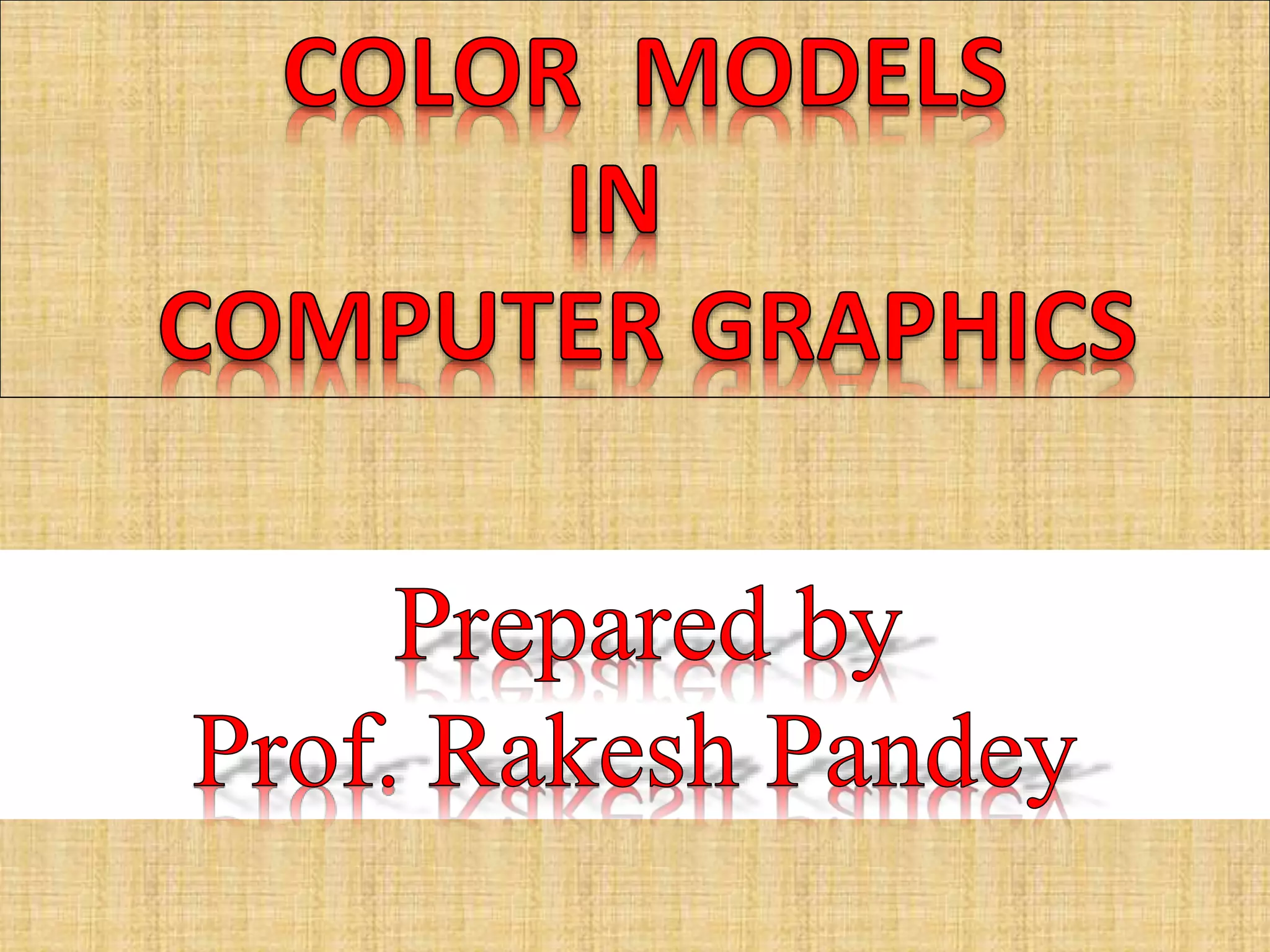 Color models | PPT