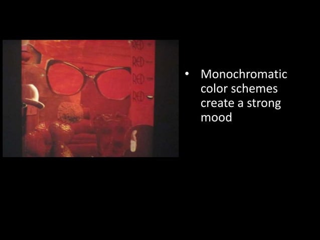 Color monochromatic and layered color schemes | PPT