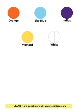 Color names in english | PDF