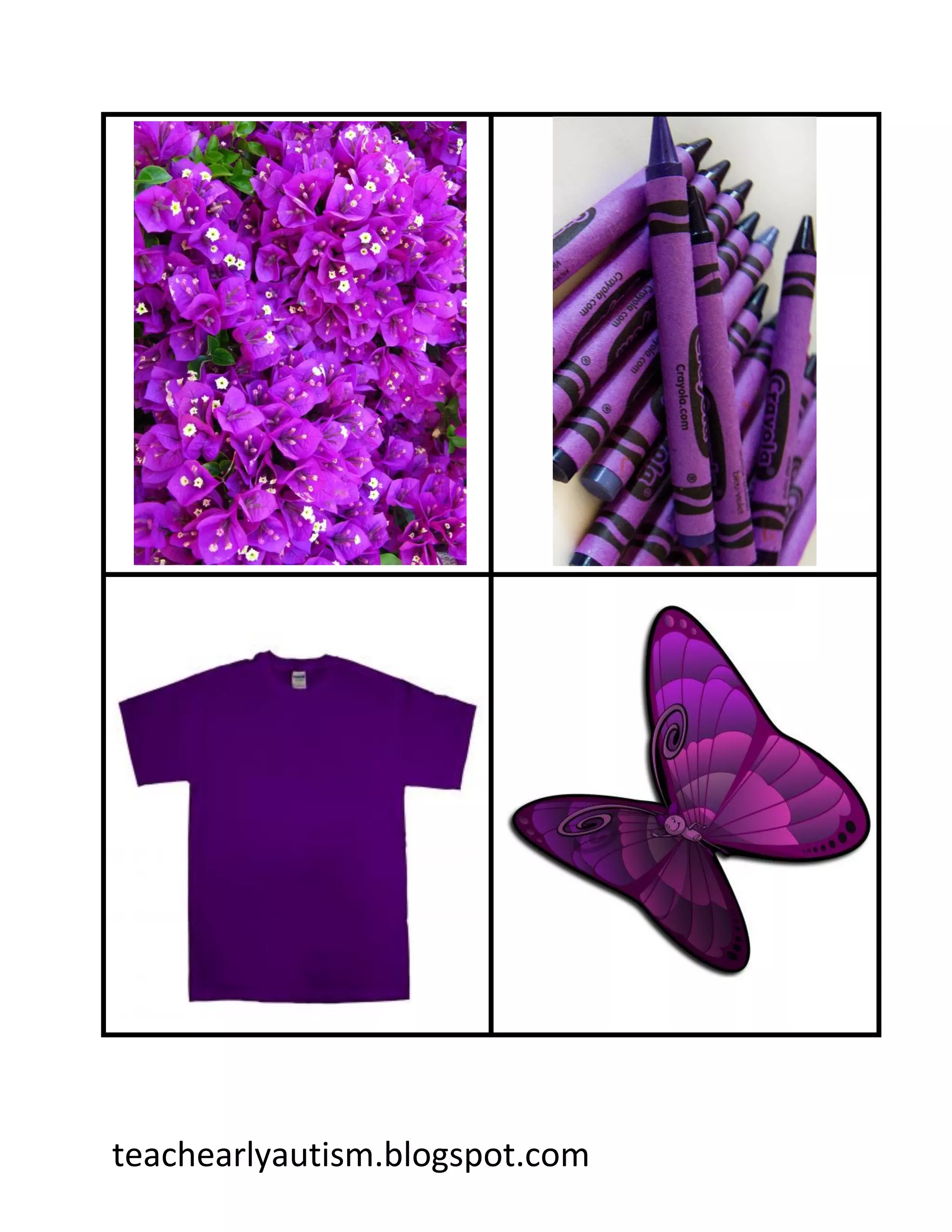 OBJETOS PARA TRABALHAR AS CORES | PDF