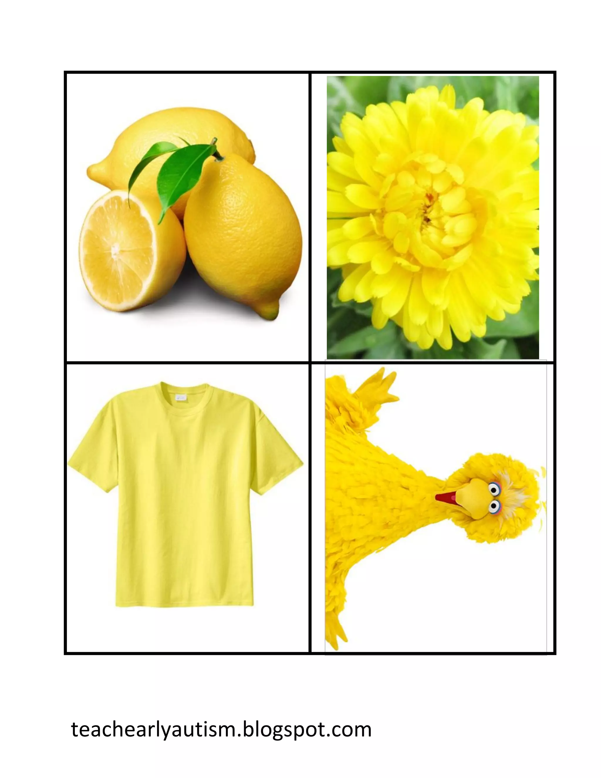 OBJETOS PARA TRABALHAR AS CORES | PDF