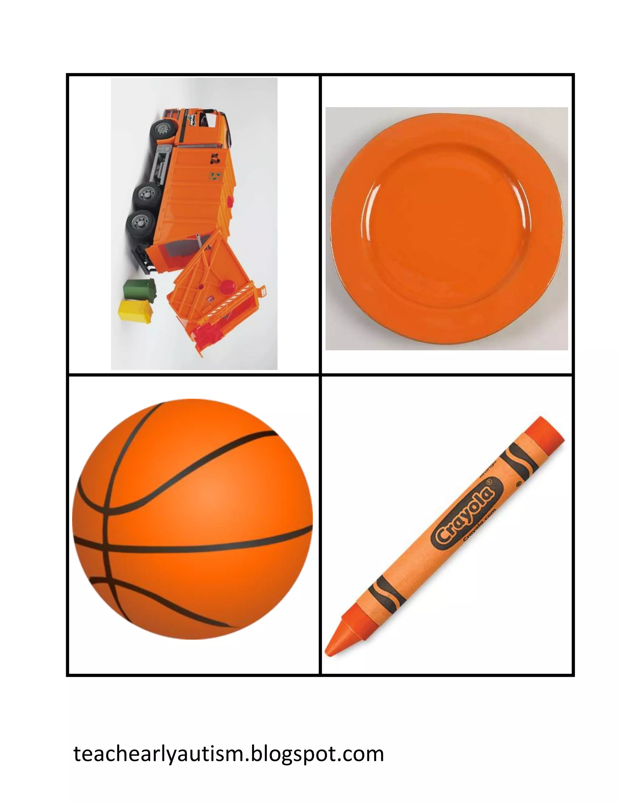 OBJETOS PARA TRABALHAR AS CORES | PDF