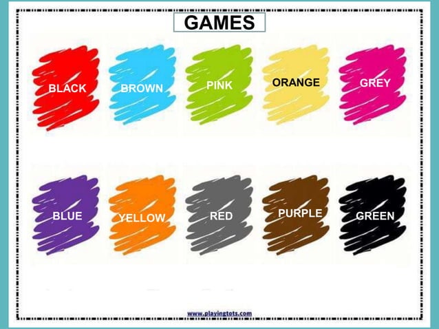 Color of Fruit for ESL/EFL | PPT