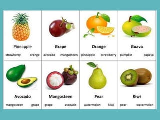 Color of Fruit for ESL/EFL | PPT