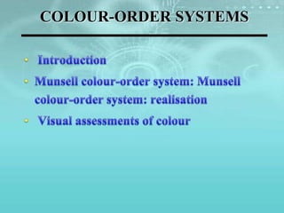 Color order system | PPT