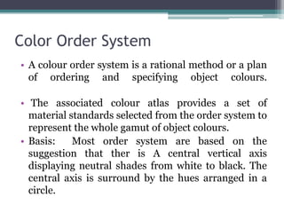 Color order system sg babu | PPT