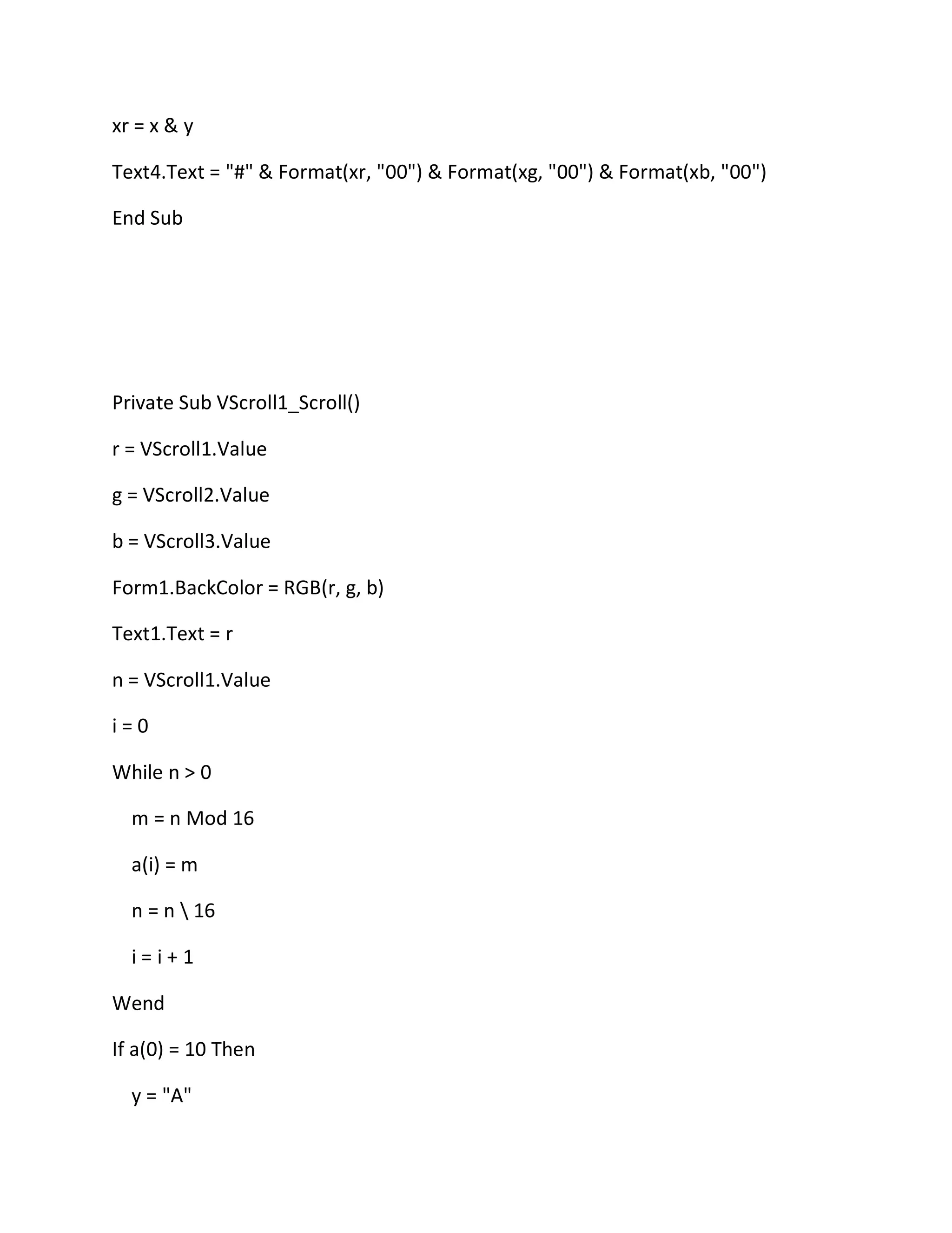 Color Palette Application (Hexadecimal Color Codes) | PDF