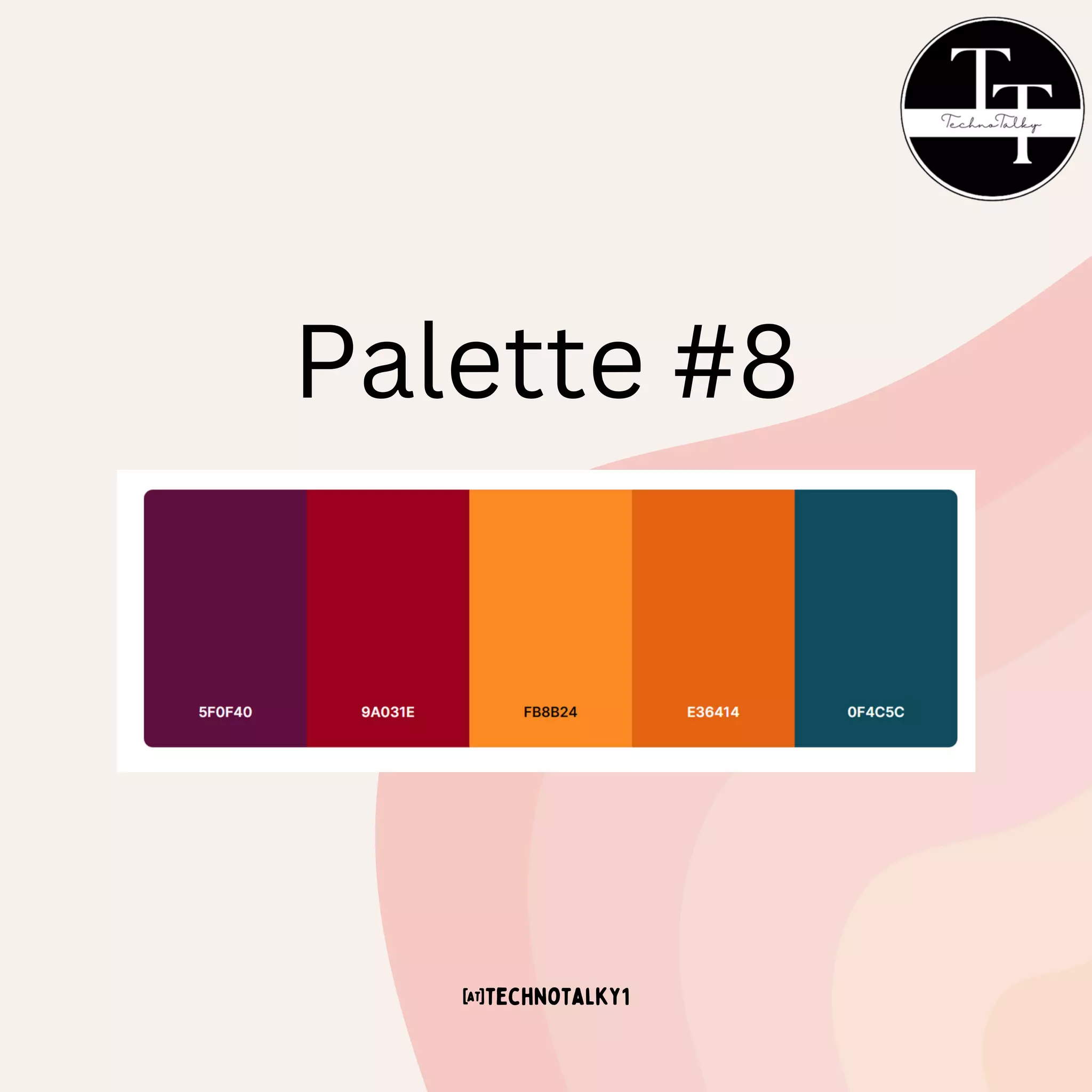 9 Cool Color Palettes for Websites | PDF