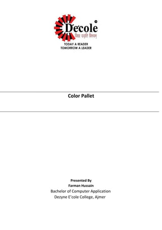 Color pallet | PDF