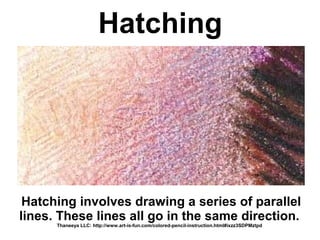 Color pencil instruction | PPT