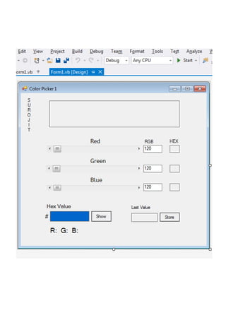 Color picker | PDF