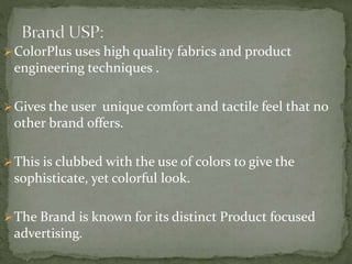 Color plus retail strategies | PPTX