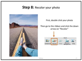 Color pop powerpoint tutorial | PPTX