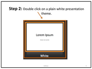 Color pop powerpoint tutorial | PPTX