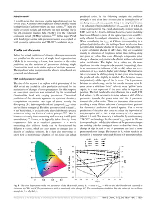 Color prediction from first principle quantum chemistry computations: a ...