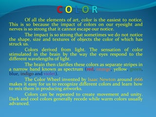 COLOR PRESENTATION | PPT