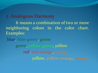 COLOR PRESENTATION | PPT
