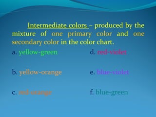 COLOR PRESENTATION | PPT