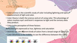 color presentation.pptx for grade 9 and grade 10 | PPTX