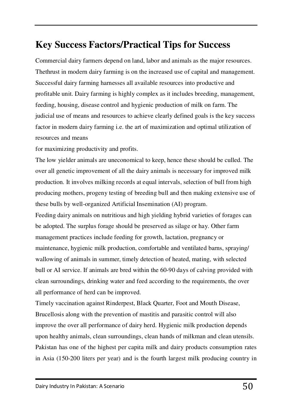 Dairy Industry In Pakistan A Scenario dairy-industry-in-pakistan-a-scenario