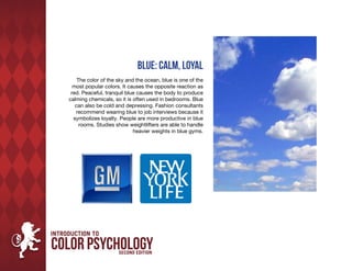 Introduction to Color Psychology | PPT