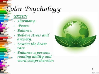 Color psychology | PPTX