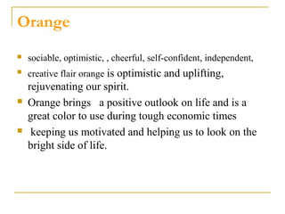 Color psychology | PPT