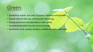 Color psychology | PPTX