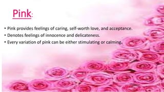 Color psychology | PPTX