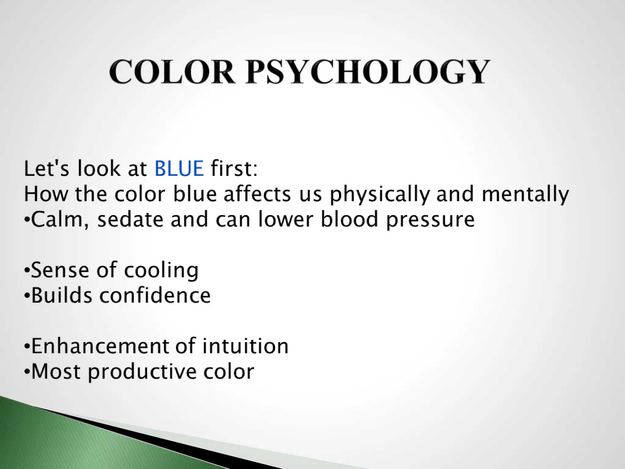 Color Psychology | PPT