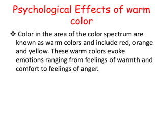Color psychology | PPTX