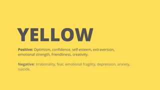 Color Psychology - Vijay Thapa | PDF | Mental Health | Diseases and ...