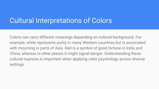 Color Psychology and Its Impact on Daily Life | PDF
