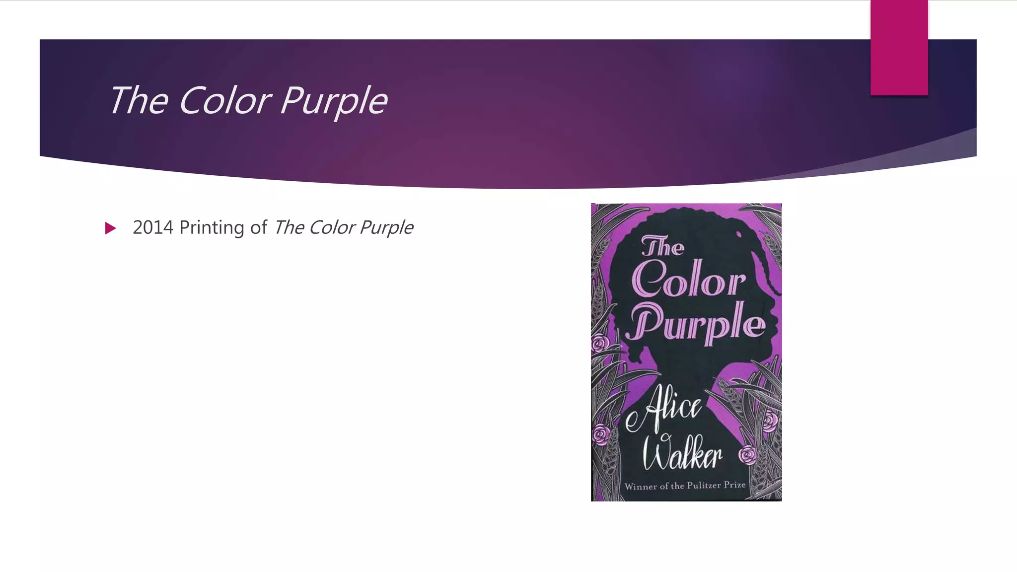 The Color Purple | PPTX